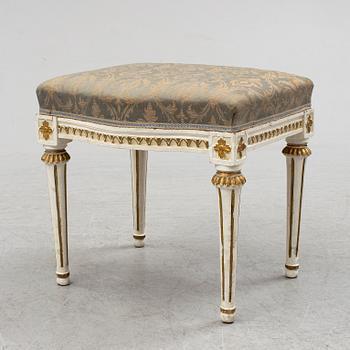 A Gustavian late 18th century stool by Johan Hammarström (master in ...