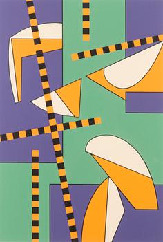 SAM VANNI, serigraph, signed and dated -88, numbered 40/75. - Bukowskis
