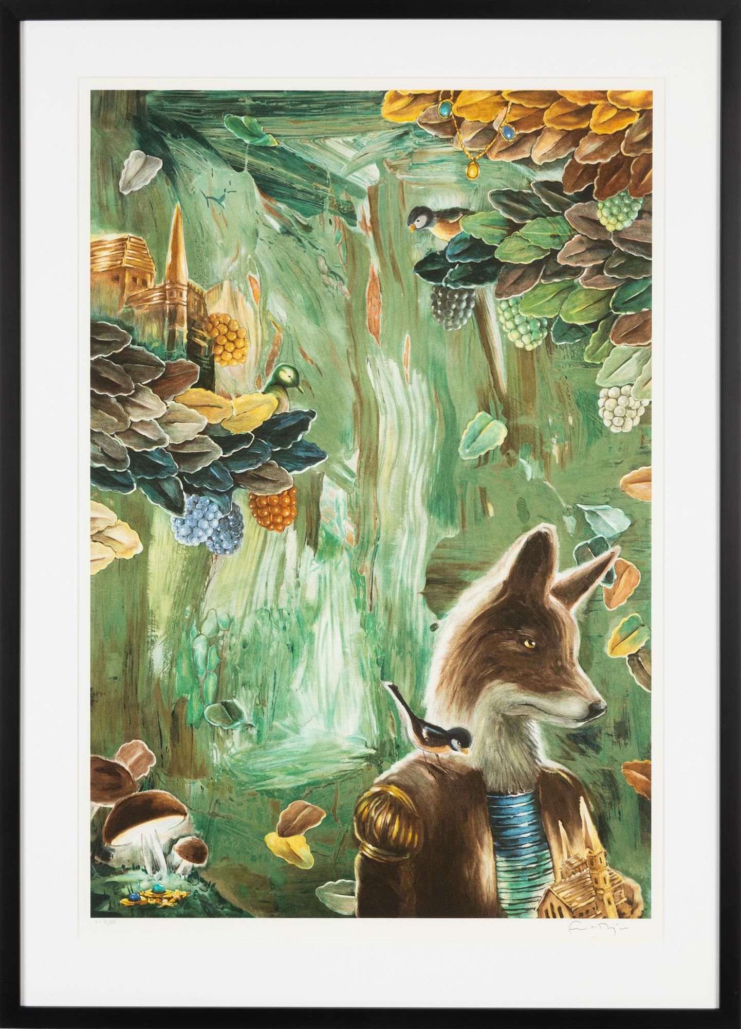 Ernst Billgren, färglitografi, signerad HC V/XXV. - Bukowskis