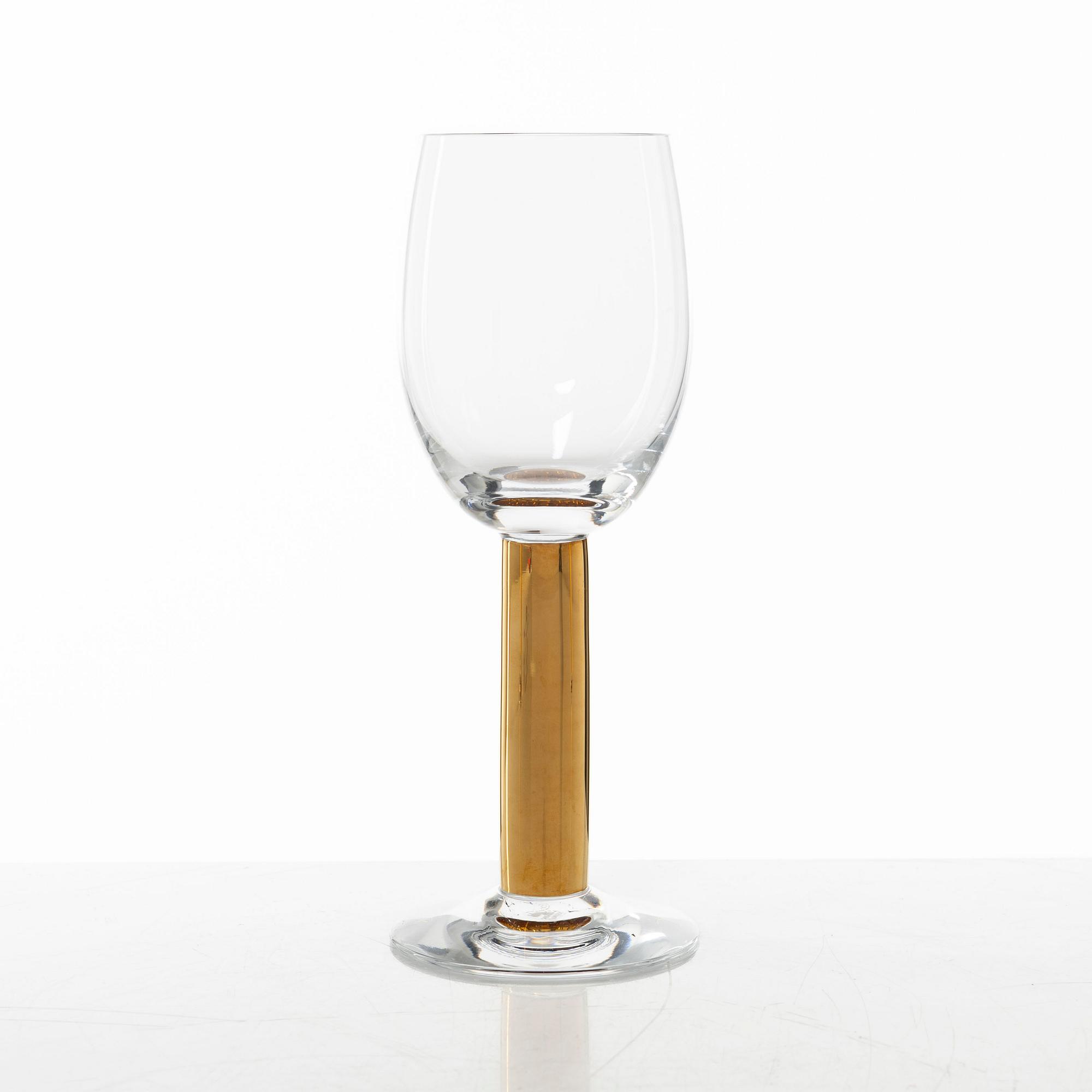 Gunnar Cyrén, Glass service, 26 pieces, "Nobel", Orrefors. - Bukowskis