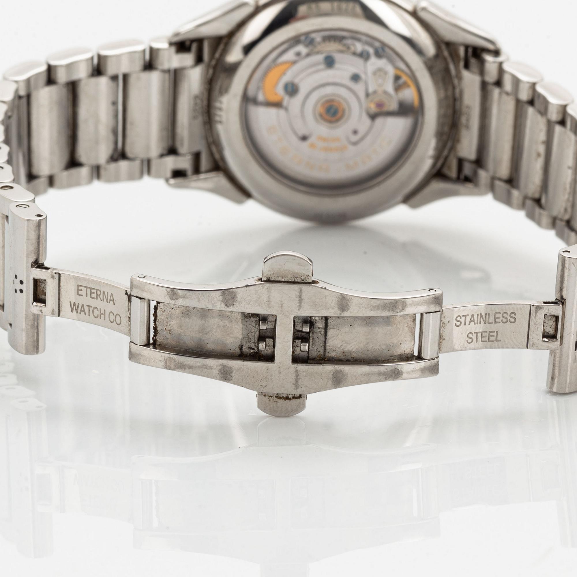 Eterna-Matic, Eterna 1948, Chronometer, wristwatch, 36,5 mm Eterna-Matic, Eterna 1948, Chronometer, wristwatch, 36,5 mm