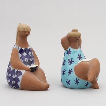 Lisa Larson, two stoneware figurines, Gustavsberg. - Bukowskis