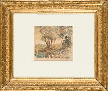 Alfred William Finch, Landscape. - Bukowskis
