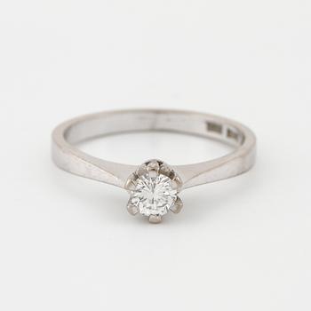 RING, med briljantslipad diamant 0.28 ct, Wranges, Göteborg, 1977 ...