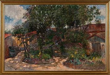 ANTON GENBERG, olja på duk, signerad. - Bukowskis