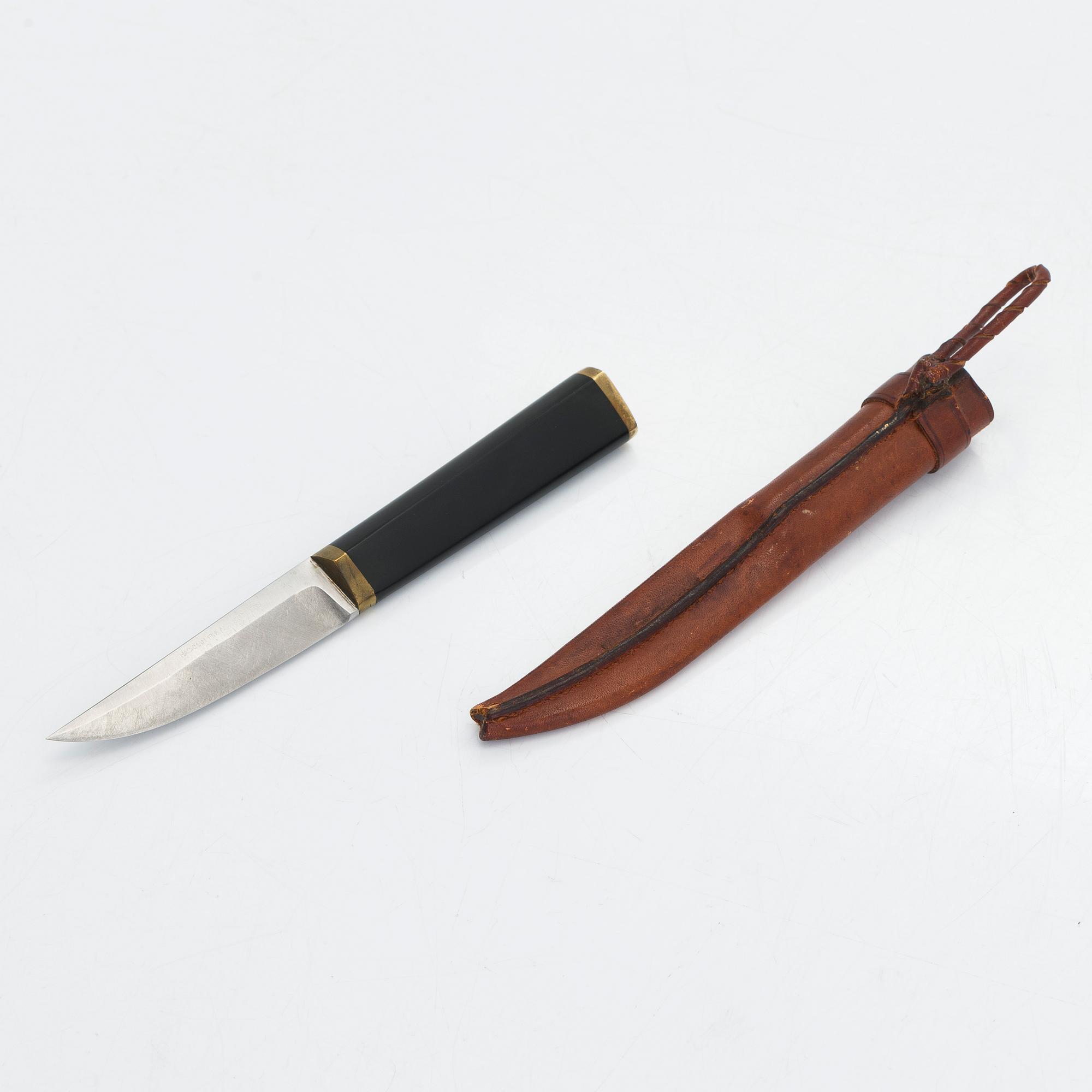 Tapio Wirkkala, puukko/ kniv, Hackman Finland. Formgiven 1961. - Bukowskis