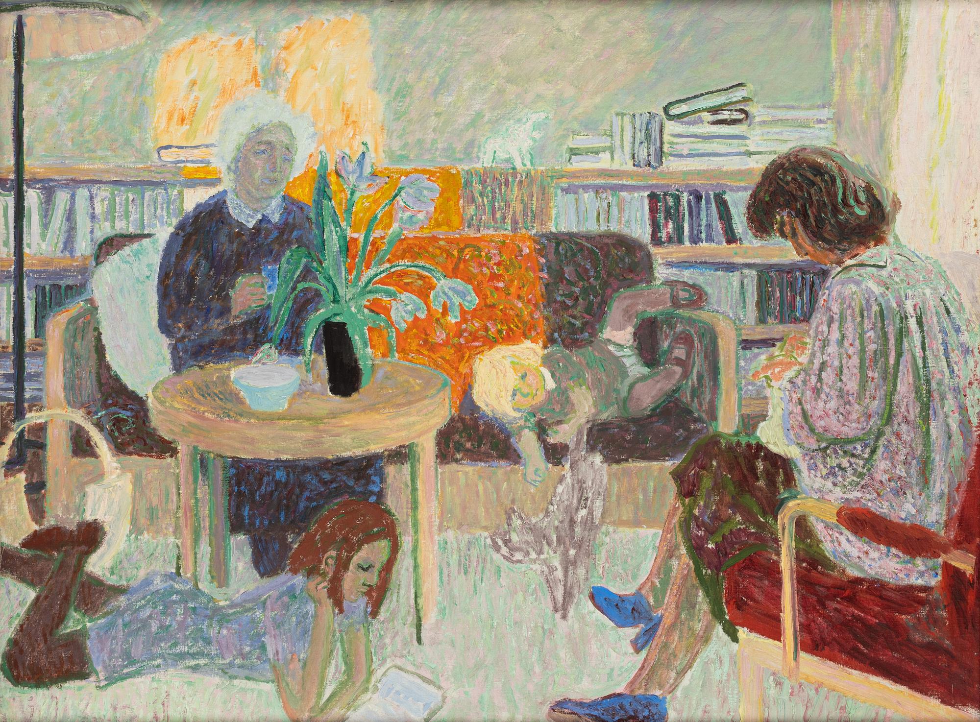 Bo Beskow, Porträtt av balettdansösen Teodora Lagerborg (1914-1988) vid ...