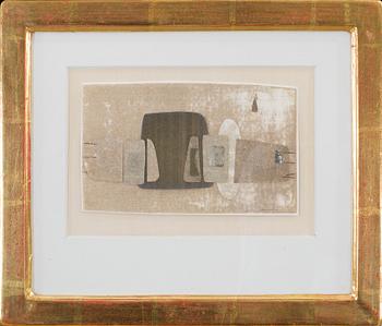 JOE DOWNING, collage, signed. - Bukowskis