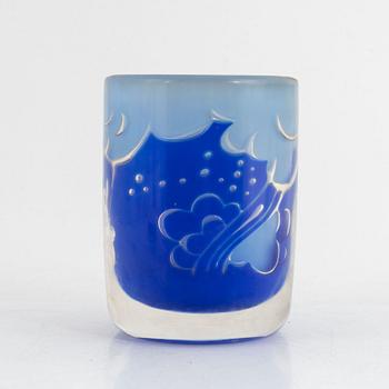 Olle Alberius, an 'Ariel' glass vase, Orrefors 1987. - Bukowskis