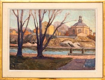 Ellis Wallin, "Skeppsholm Church". - Bukowskis