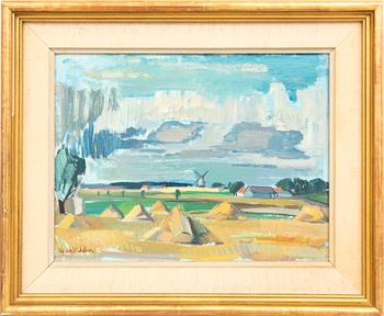 Gerhard Wihlborg, oil on panel signed. - Bukowskis