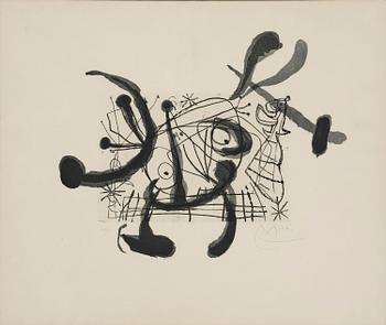 Joan Miró, Untitled, from: "Fissures". - Bukowskis