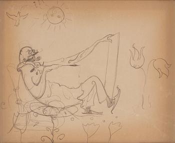 John Bauer, Portrait of Carl Larsson. - Bukowskis