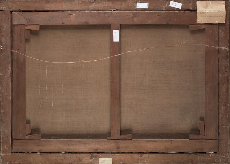 Nils Jakob Olsson Blommér, On a stormy sea. - Bukowskis