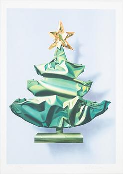 Yrjö Edelmann, "Wrapped Christmas Tree". - Bukowskis