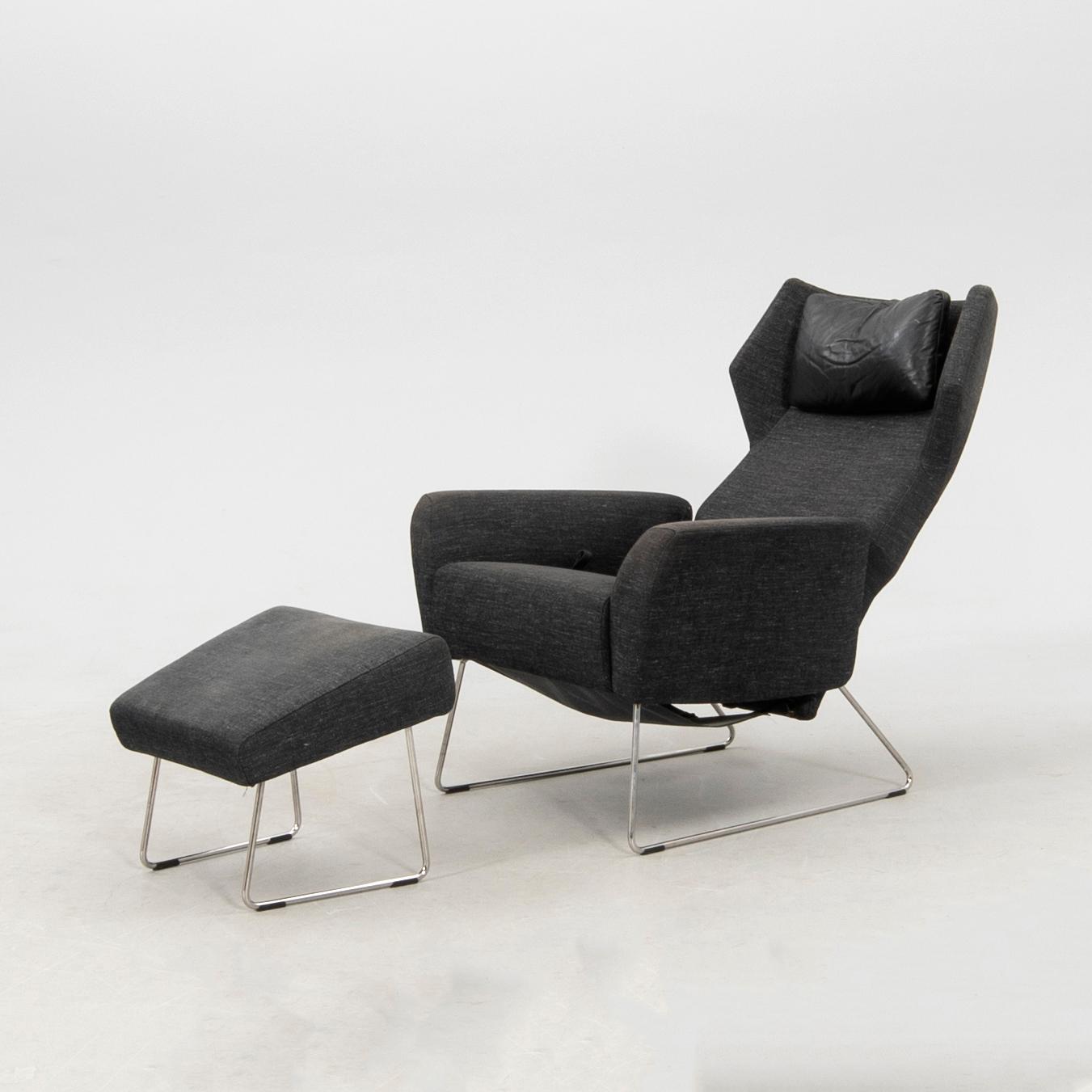 Roger Persson fåtölj med fotpall "Select" för Swedese 2000-tal. - Bukowskis