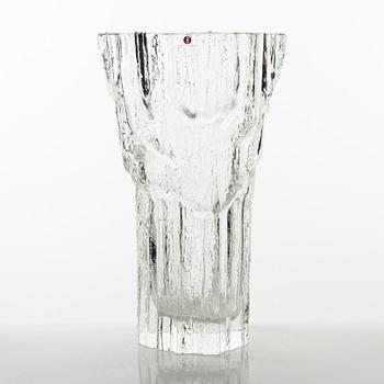 Tapio Wirkkala, vase, glass, "Marmora", model 3544, Iittala, 1970s ...