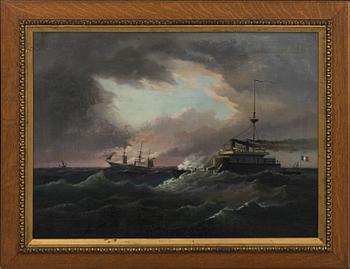 MARIE-EDOUARD ADAM, in the manner of, oil on canvas, 19th century ...