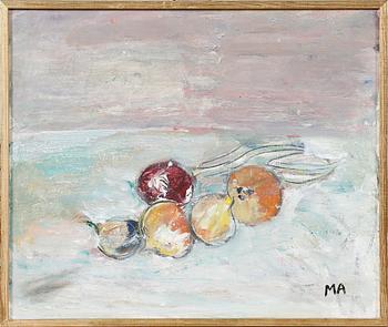 MAJ ARNELL, olja på duk, signerad MA, à tergo daterad -78. - Bukowskis