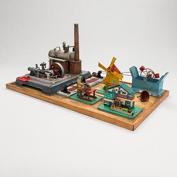 A steam compound engine, latter half of the 20th century. - Bukowskis