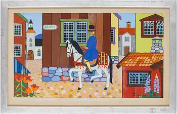 STINA SUNESSON, gouache, signerad och daterad 1959. - Bukowskis