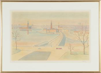 Einar Jolin, Stockholm from the South. - Bukowskis
