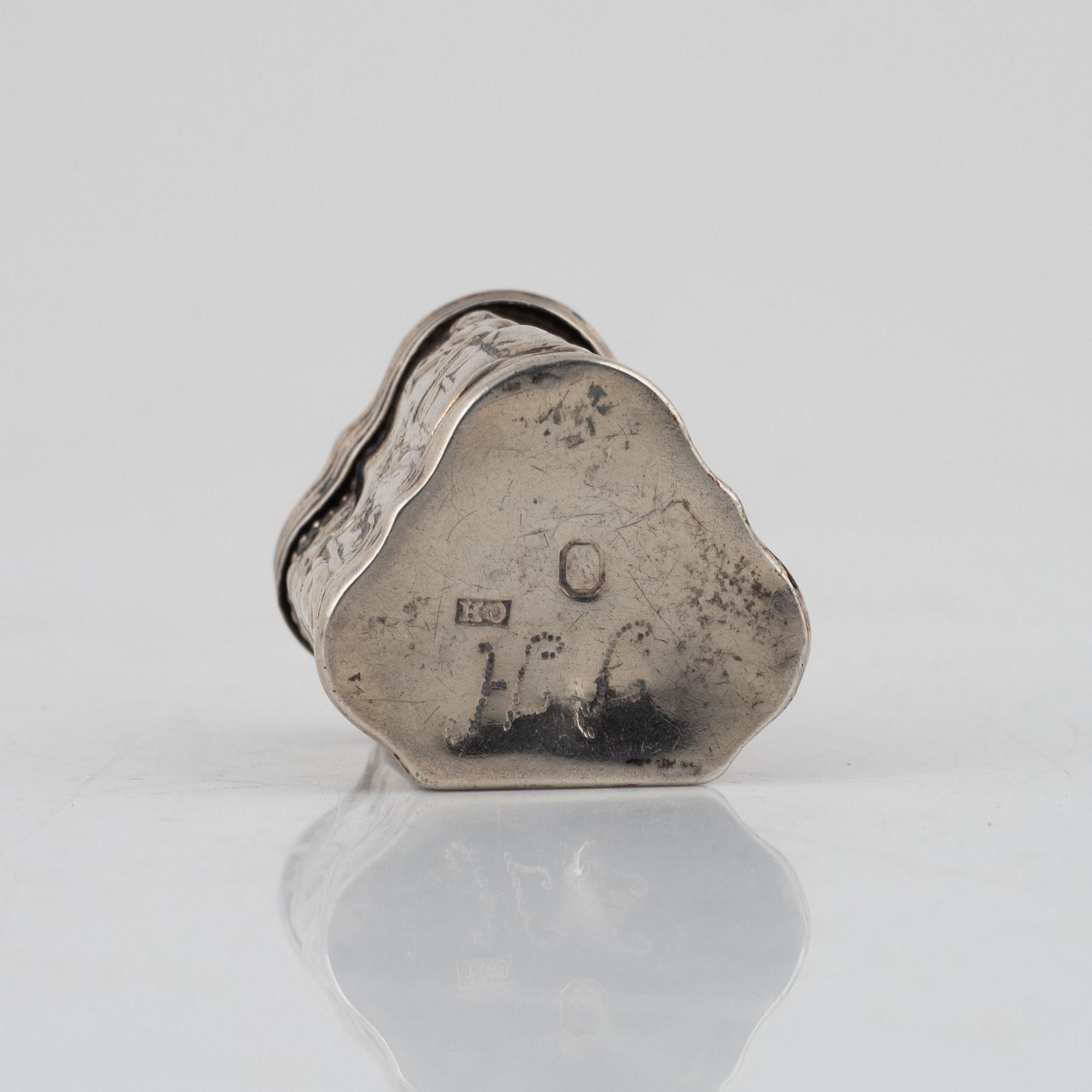 Two silver boxes, 18th-19th century. - Bukowskis