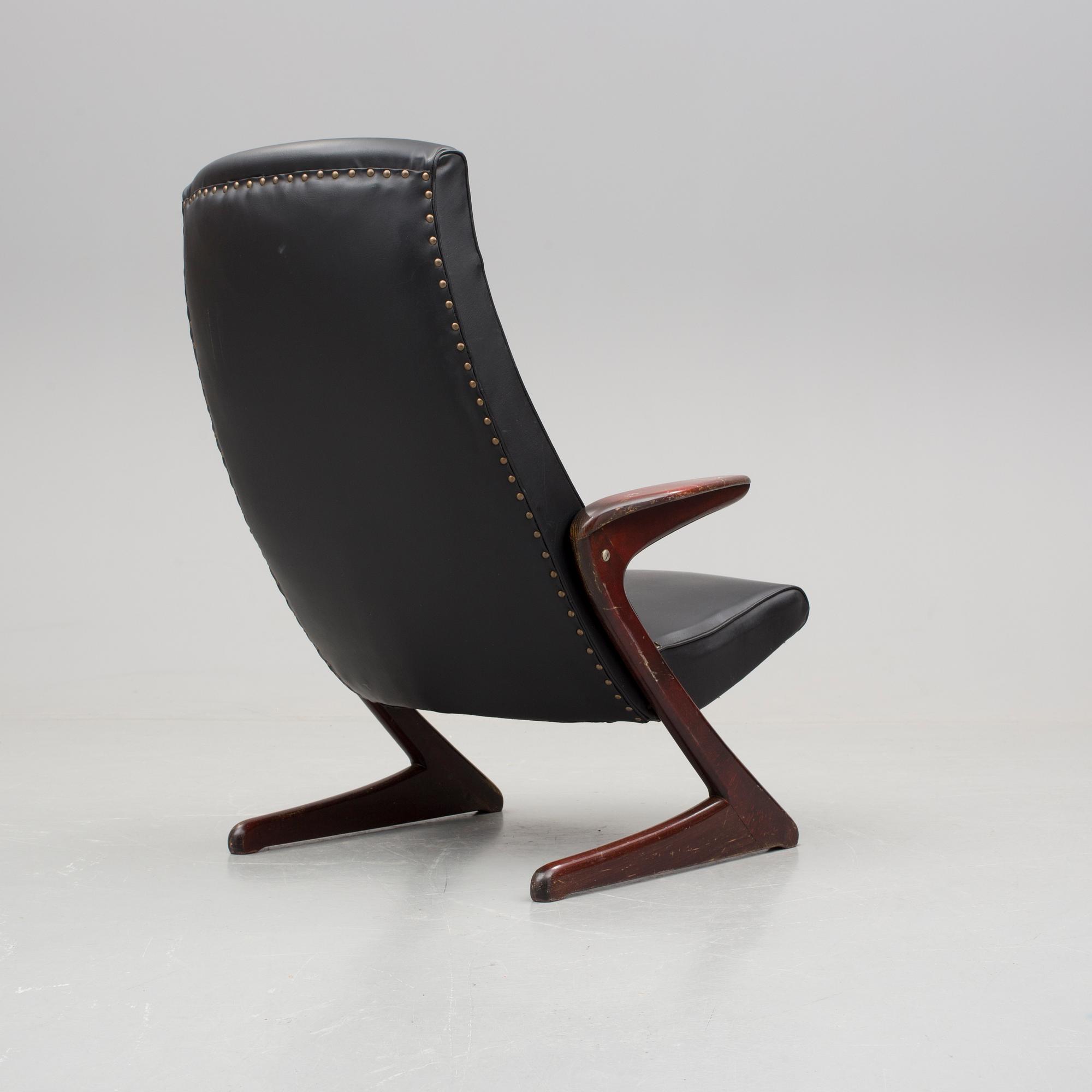 BENGT RUDA, Z-fåtölj, Triva-serien, för Nordiska Kompaniets Verkstäder ...