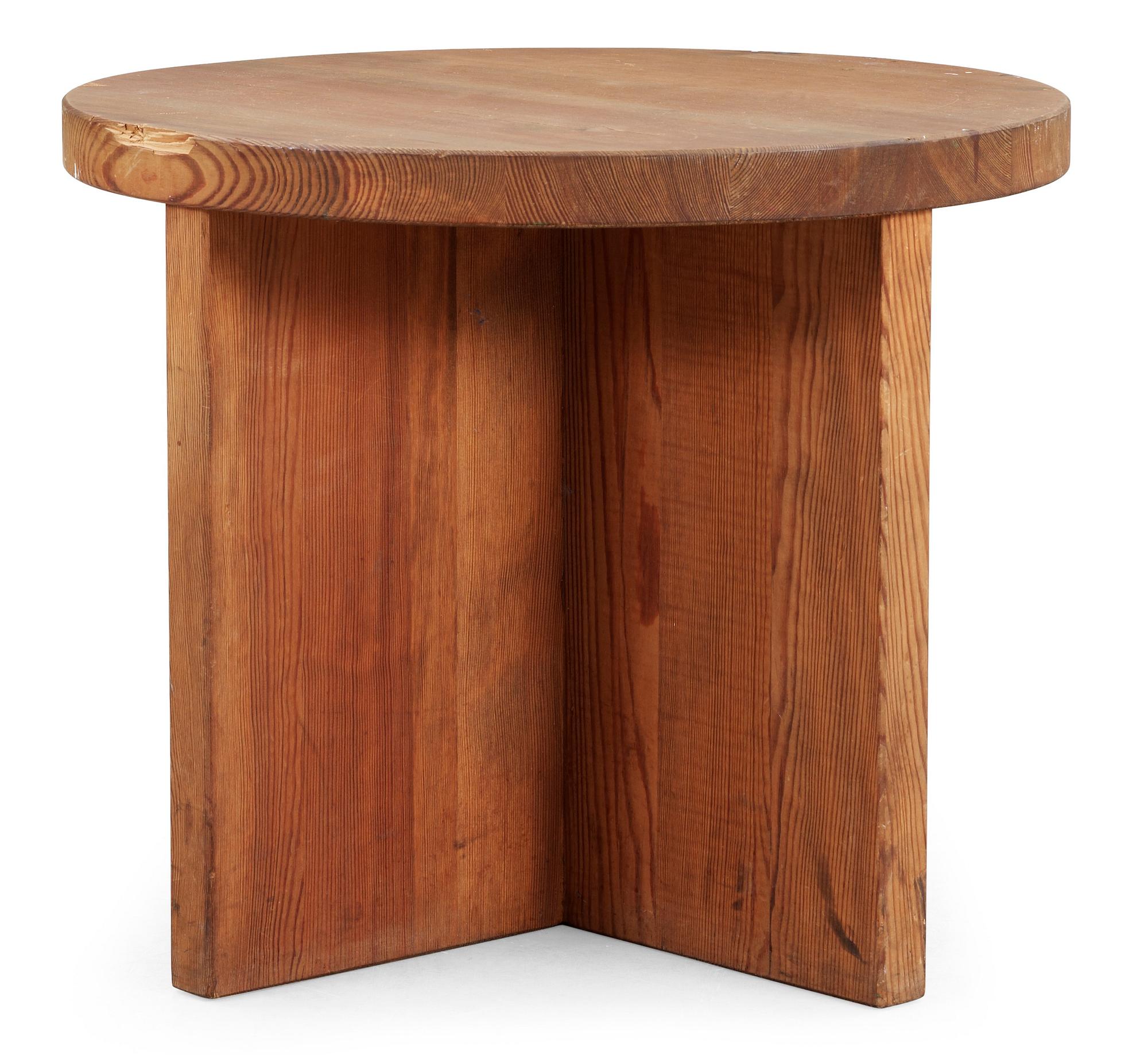 An Axel Einar Hjorth 'Lovö' pine table by Nordiska Kompaniet 1930's ...