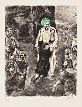 Marc Chagall, MARC CHAGALL, handcoloured etching, on Arches paper, 1928 ...