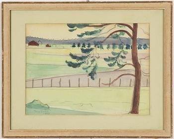 Einar Jolin, Rural Landscape. - Bukowskis