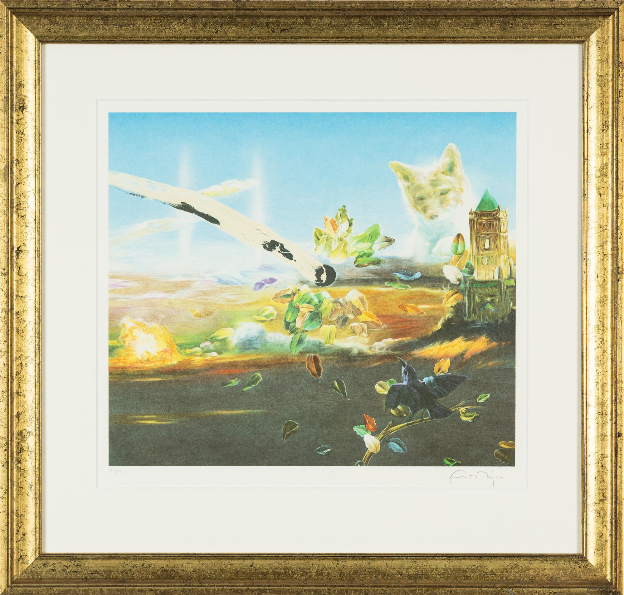 Ernst Billgren, lithograph in colours, signed 120/250. - Bukowskis