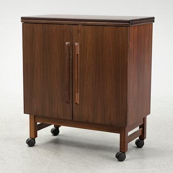 Torbjørn Afdal, a 'Times' rosewood veneered bar cabinet, Bruksbo ...