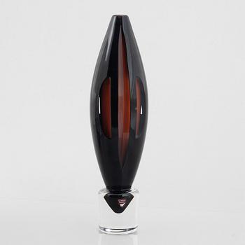 Matz Borgström, a glass sculpture, Orrefors Gallery, 1988, Sweden ...