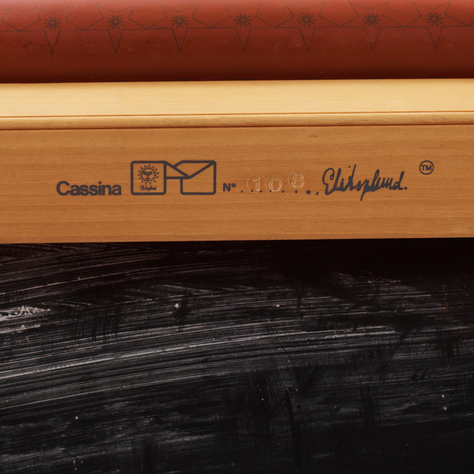 An Erik Gunnar Asplund "Senna" lounge chair, Cassina, Italy. - Bukowskis