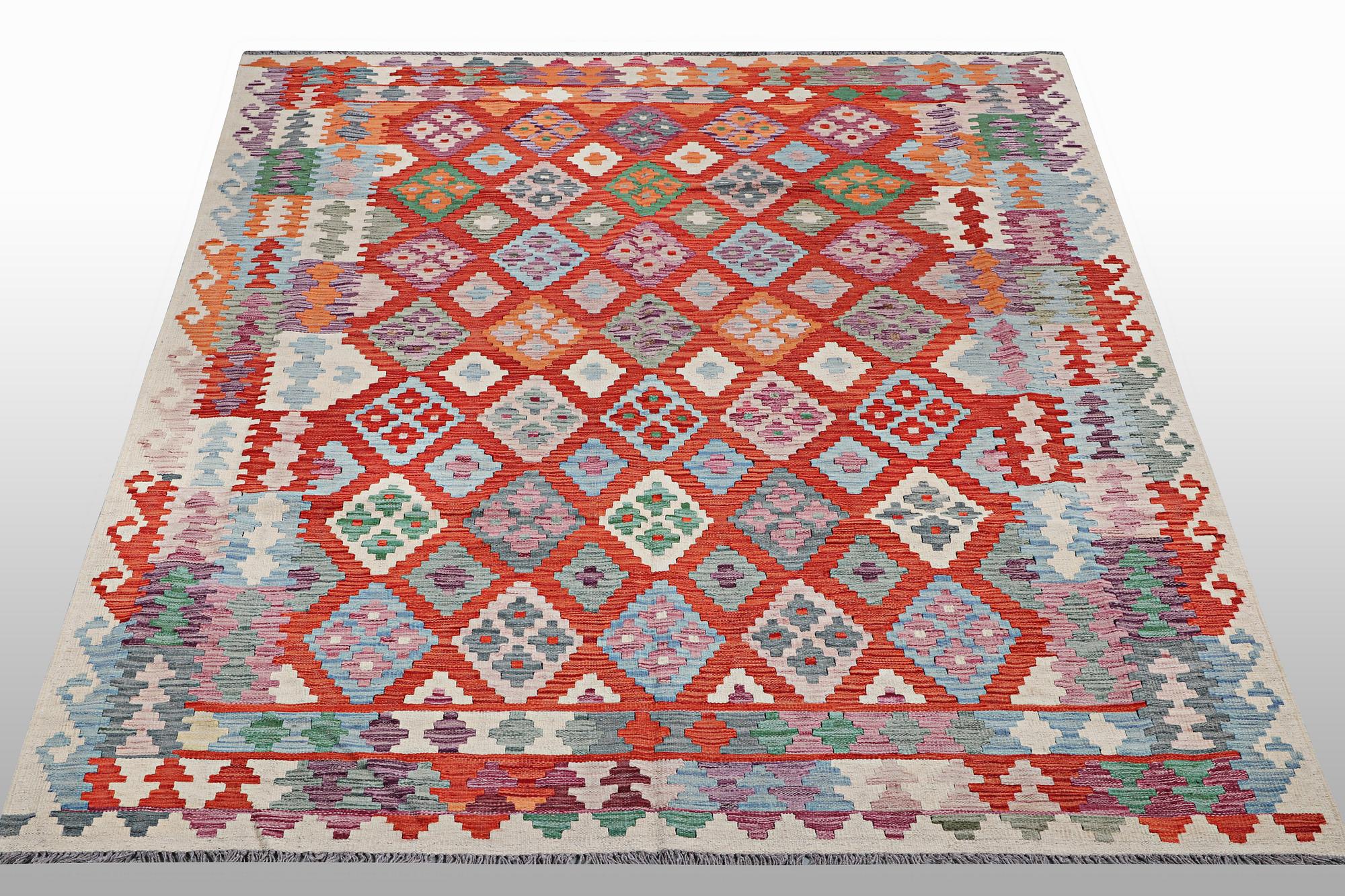 Matta, Kelim Afghan, ca 282 X 200 cm. - Bukowskis