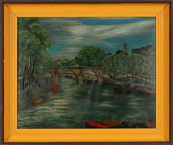 Sven Reinhold Westman, By the Seine, Paris. - Bukowskis