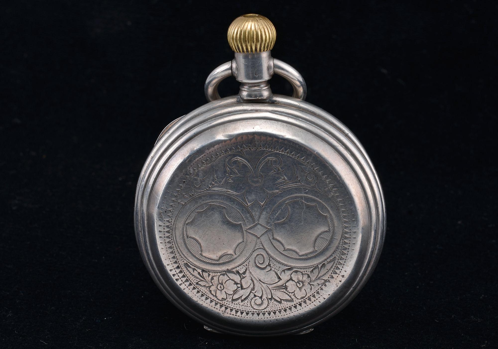 A POCKET WATCH, Billodes Remontoir Ancre Ligne Droite 15 rubis. no ...