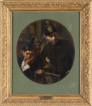 JANE M. LEWIS DEALY, oil on canvas, signed and dated 1915. - Bukowskis