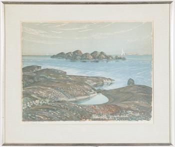 ROLAND SVENSSON, a lithograph in colours, signed and numbered 228/260 ...