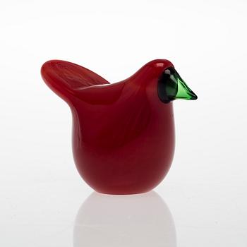 OIVA TOIKKA, A GLASS BIRD, signed O. Toikka Nuutajärvi Notsjö. - Bukowskis