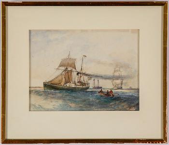 Axel Nordgren, akvarell, signerad och daterad 71. - Bukowskis