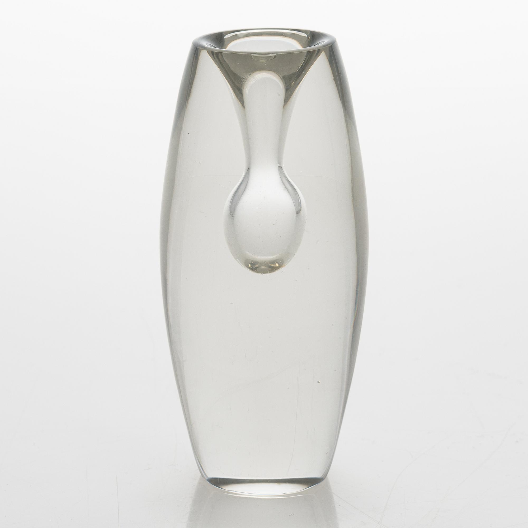Tapio Wirkkala, a 'Tokio' glass sculpture signed Tapio Wirkkala Iittala ...