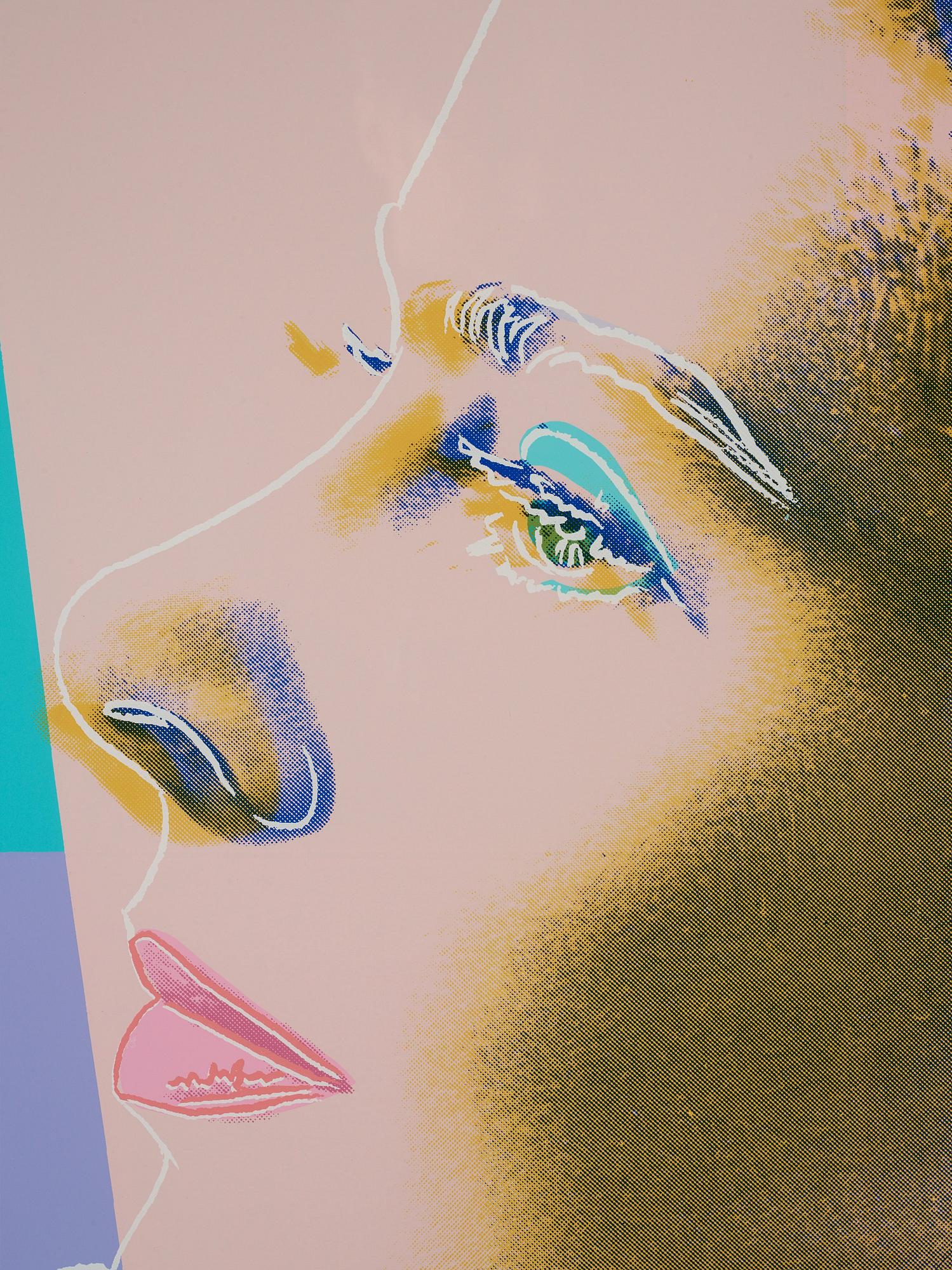 Andy Warhol, "Herself", ur: "Three portraits of Ingrid Bergman ...