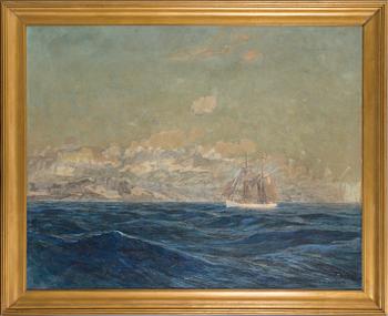 MAX TILKE, oil on canvas, signed Max Tilke and indistinctly dated ...