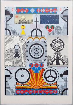 STURE JOHANNESSON, poster "The aquarian" 1969. - Bukowskis