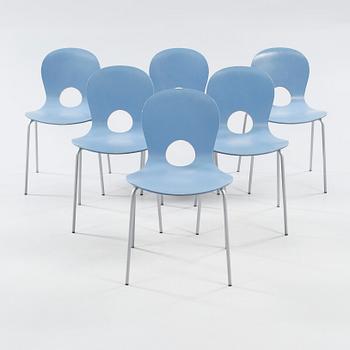 CLAESSON KOIVISTO RUNE, six chairs made by Swedese around 2000. - Bukowskis