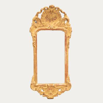 Ehrhart Göbel, Rococo mirror (mirror maker in Stockholm 1744-64) signed ...