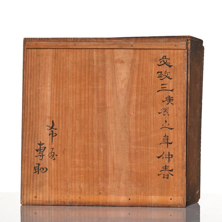 A Japanese Satsuma dish, Meiji period (1868-1912). - Bukowskis