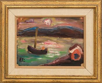 FRANS LARSSON, oil on canvas signed. - Bukowskis